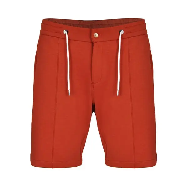 DAVID WEJ Enzo Cotton Loose Fit Short - Orange