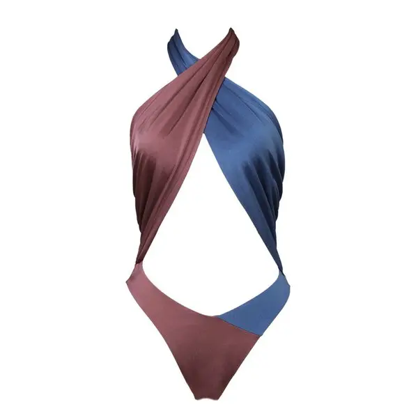 ROOM 24 Carol One Piece Vienna/supernatural - Blue