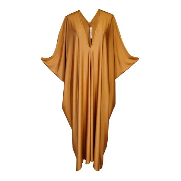 JENNAFER GRACE Honey Slink Caftan - Orange