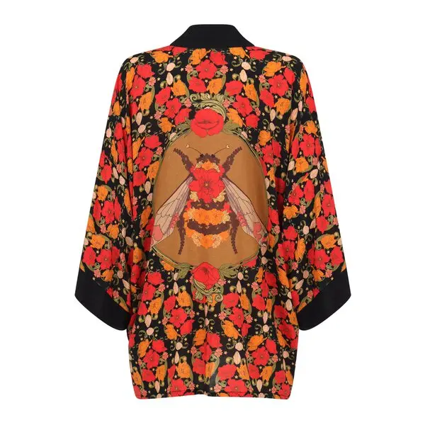 Henelle Night Bloom Kimono Jacket