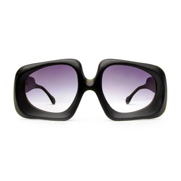LOOP AND EGG Sunglasses L A G Four - Black