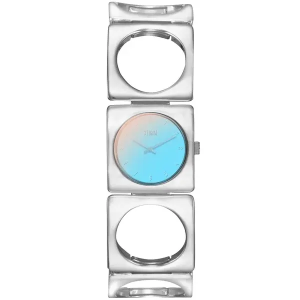 STORM Silver / Blue Groovy V-two Lazer Aqua - Silver/blue