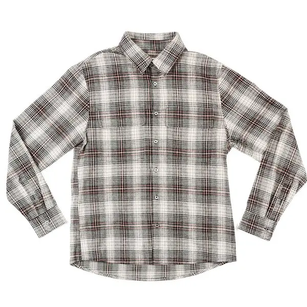 ARIKO Black / Red Black Summer Softy Plaid Shirt - Black/red