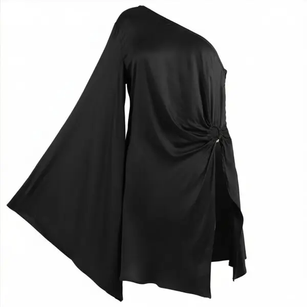 THE ETHOS STUDIO Gaia Top/mini Dress - Black