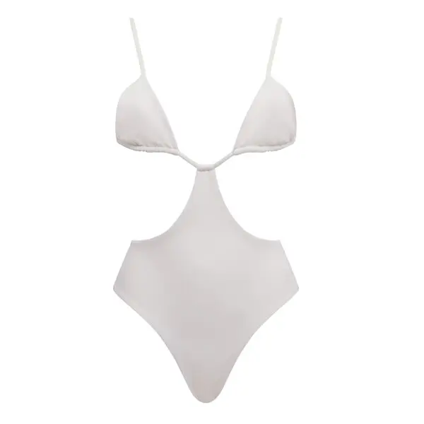 DONNASWIM Neutrals / Palma One Piece Swimsuit Vanilla - White