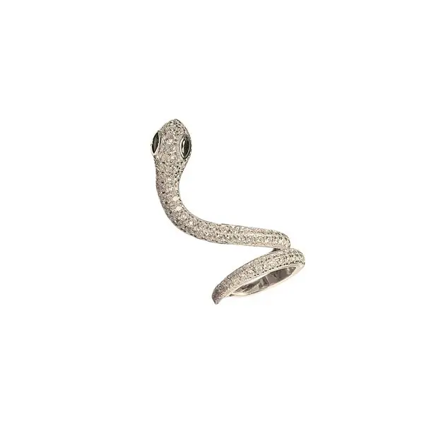 THE LINK BETWEEN Snake Ear Cuff Climber In Sterling - Silver