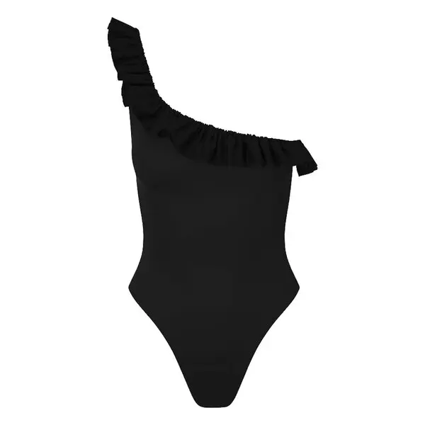 BELLE ET BON BON Apres Sun One Shoulder - Black