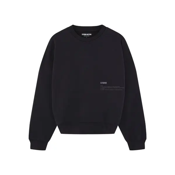 STORM Black / Blue The Essential Sweatshirt Midnight - Black/blue