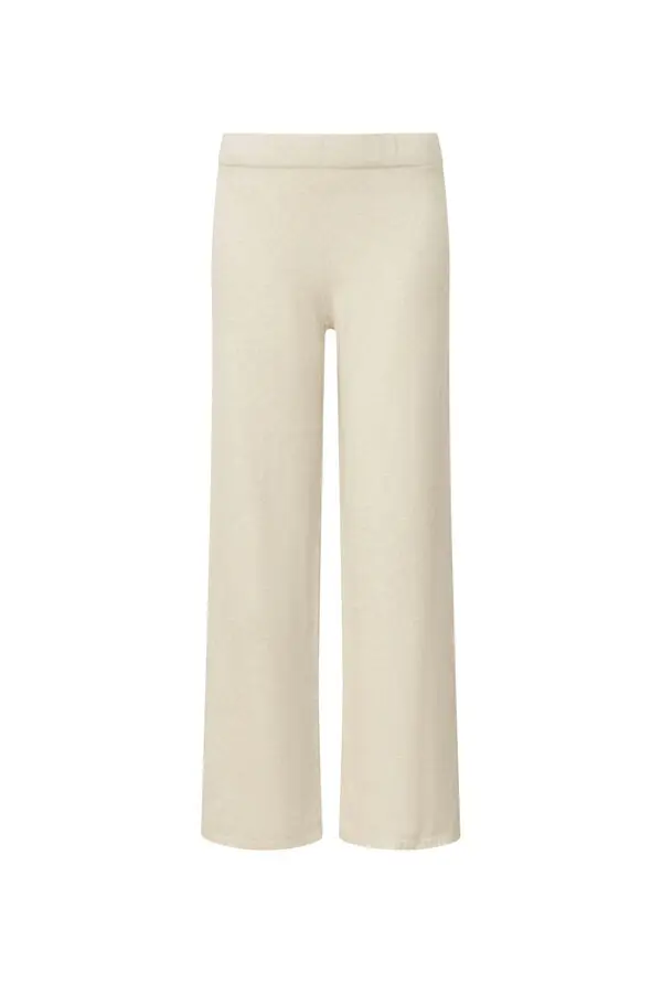 JAMES LAKELAND Neutrals Knitted Trousers - White