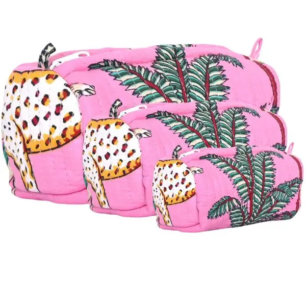 CYC The Jungle Three Piece Travel Set - Pink