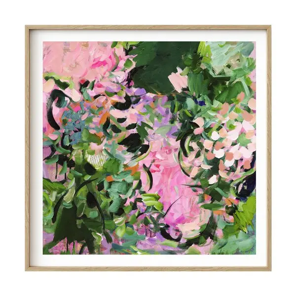 Jessica Slack Studio Embers Blossom Limited Edition Print - Green