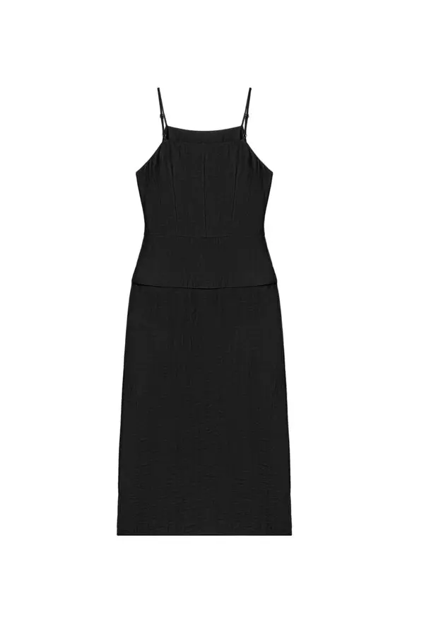 NOCTURNE Spaghetti Strap Maxi Dress