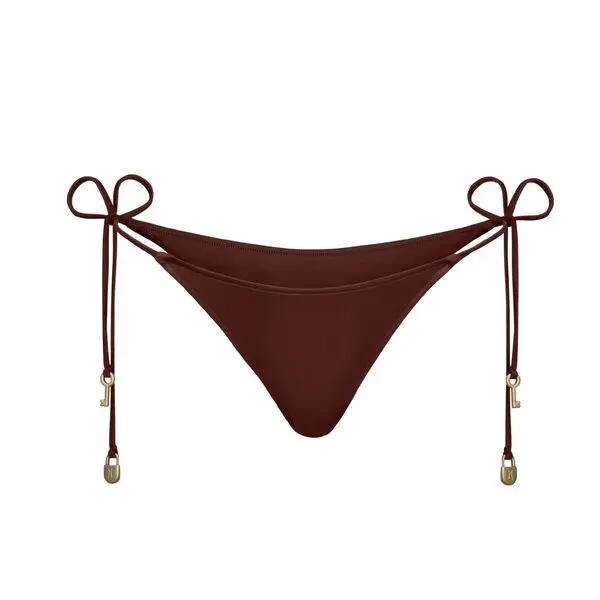 BIANCA RESORTWEAR Isla Swim Bottom In Chestnut - Brown