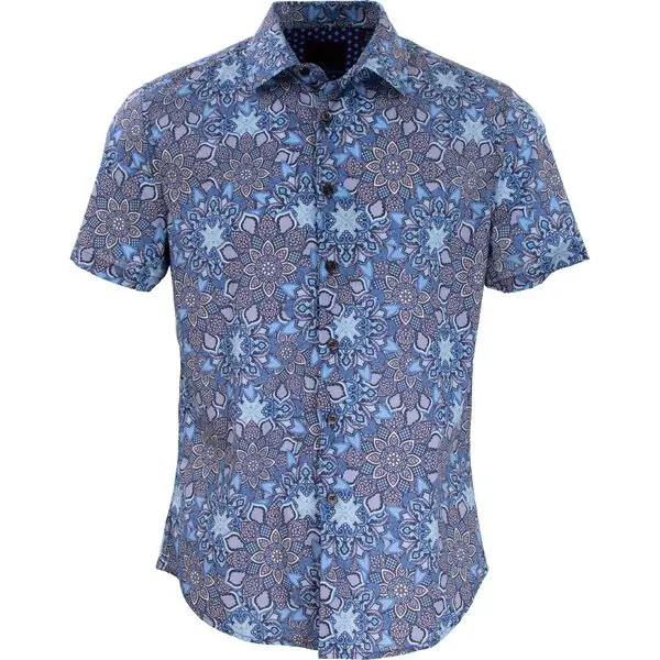 LORDS OF HARLECH George Hippie Medallion - Blue