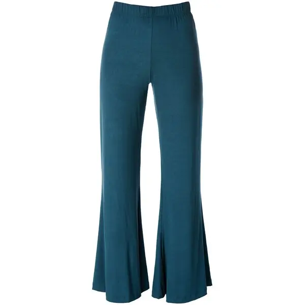 ITALIA A COLLECTION Teal Bamboo Flares - Green