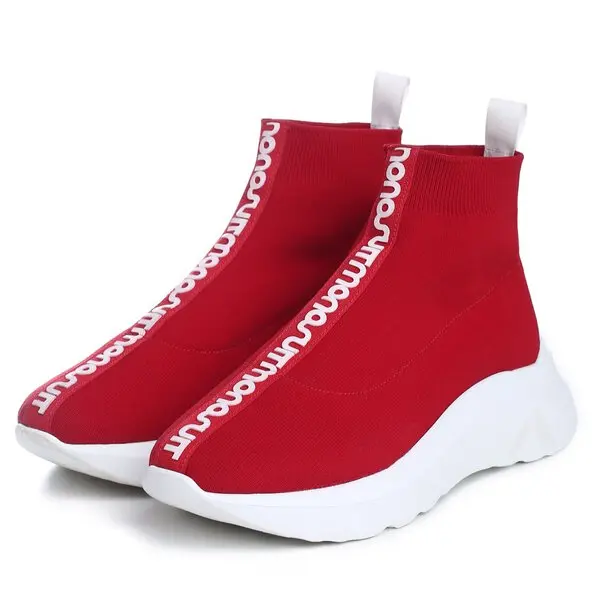 MONOSUIT Designer Italian Sneakers Let's Dance - Red