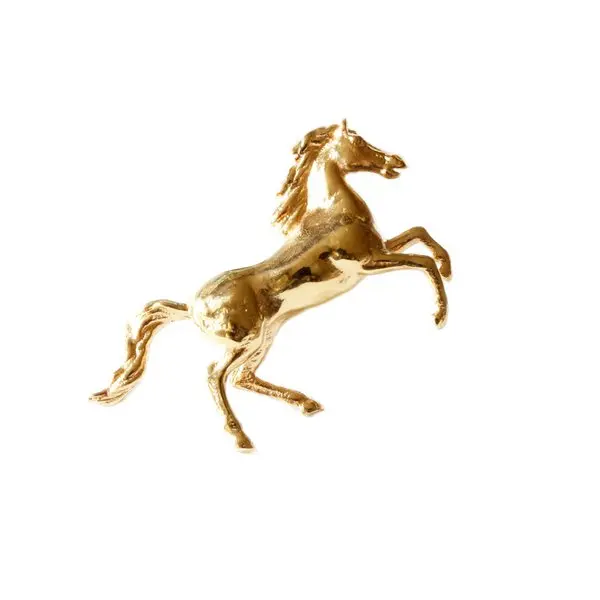 LEE RENEE Horse Lapel Pin/tie Pin - Gold