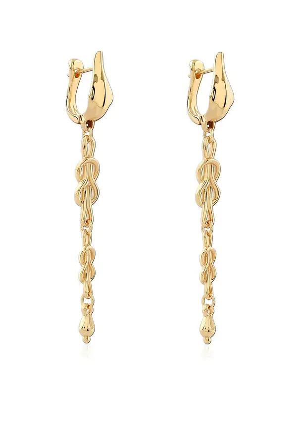 ASTOR & ORION Hecate Knot Dangle - Gold