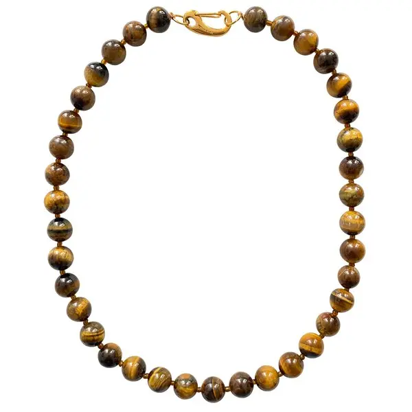 SMILLA BRAV Tiger’s Eye Wild Spirit Necklace - Brown