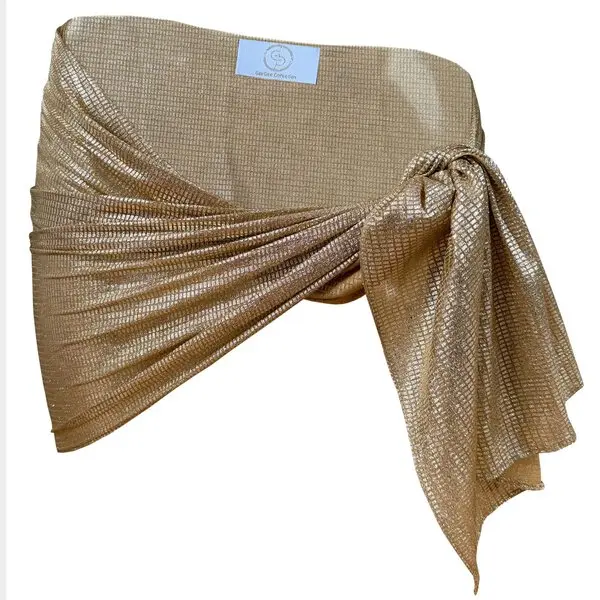 GEEGEE COLLECTION Destello Beach Skirt - Gold