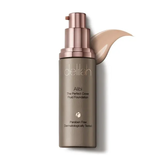 DELILAH Neutrals Alibi The Perfect Cover Fluid Foundation Bloom - Brown