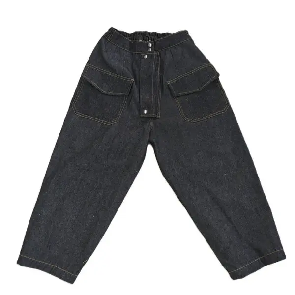 ZASTASTUDIO Wide-leg Denim Pants With Utility Pockets