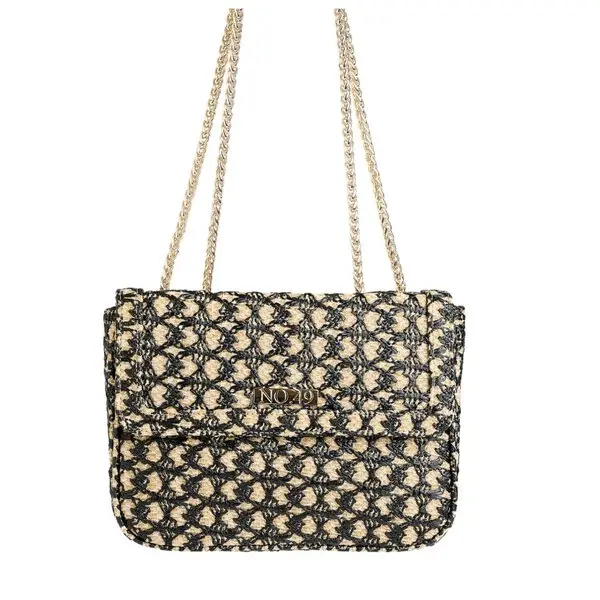 NO.49 HANDBAGS Sophia Shoulder Bag - Black