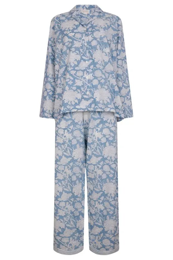 NOLOGO-CHIC Hand Printed Pj's De Nimes - Blue