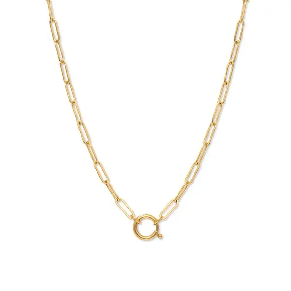 A WEATHERED PENNY Brooke Chain Necklace - Gold