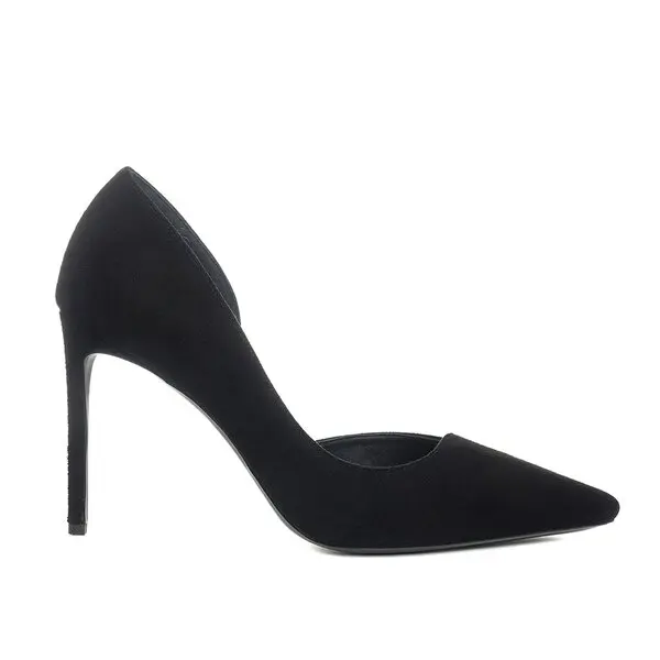 GINISSIMA Samantha Asymmetric Cut Out Pumps Premium Collection - Black