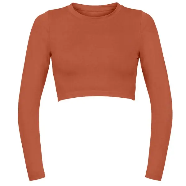 SUNSITIVA Upf Sunshield Top Rash Guard Terracotta - Brown
