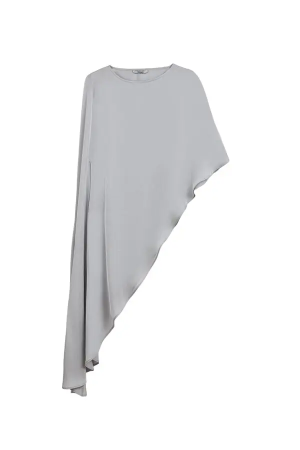 NOCTURNE Asymmetric-detail Blouse