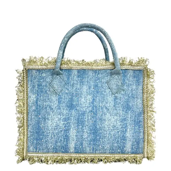 SIMITRI Brittany Tote Bag - Blue