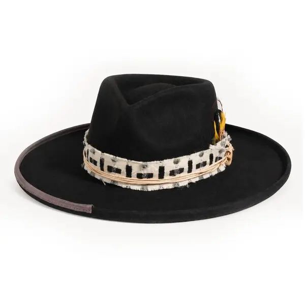 SHADED THE LABEL Pencarrow Fedora Hat - Black