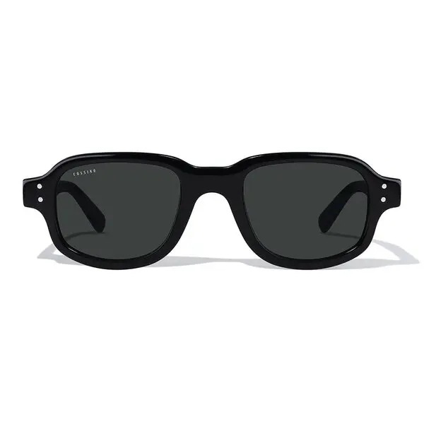 COSSINO Belize Tres Acetate Sunglasses - Black