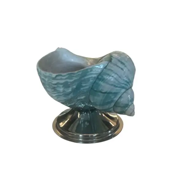 SUKI WANG LONDON Natural Seashell Mini Wine Glass - Blue