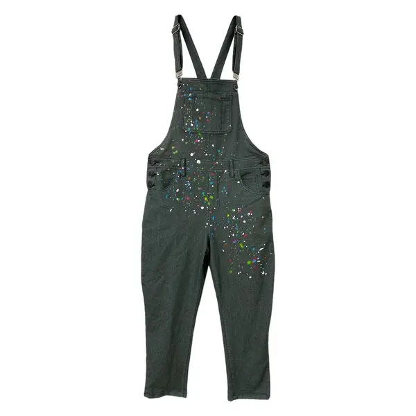 ZASTASTUDIO Color Palette Raw Denim Dark Multispots Overall J Five