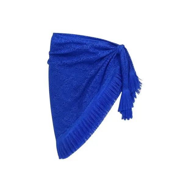 LUISADELMAR SWIMWEAR Isa Pareo In Electric - Blue