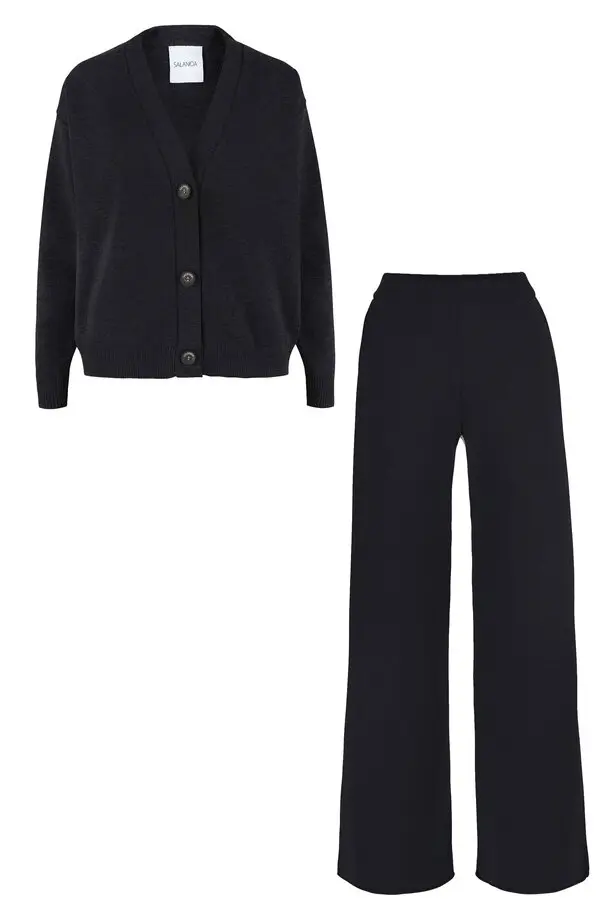 SALANIDA Bene 100% Merino Co-ord - Black