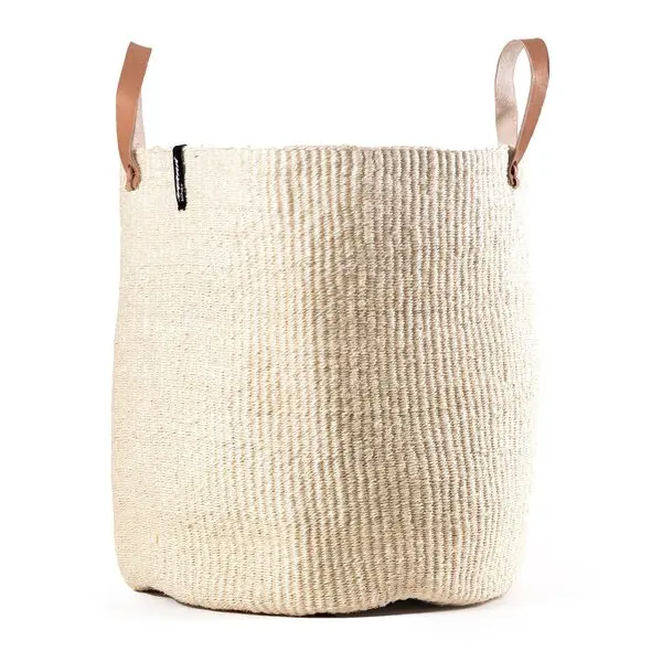 MIFUKO Neutrals / Kiondo Market Basket Natural L - Brown