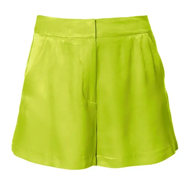 AGGI BY HALEWSKI Jerry Lime Shorts - Green