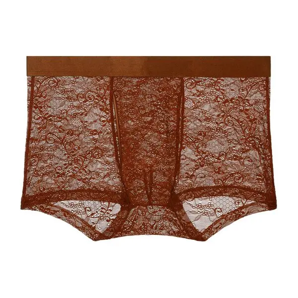 JOURNELLE Sapna Boxer Brief Cannelle - Brown