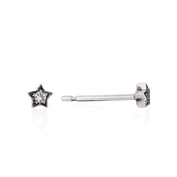 LEE RENEE Diamond Star Earrings