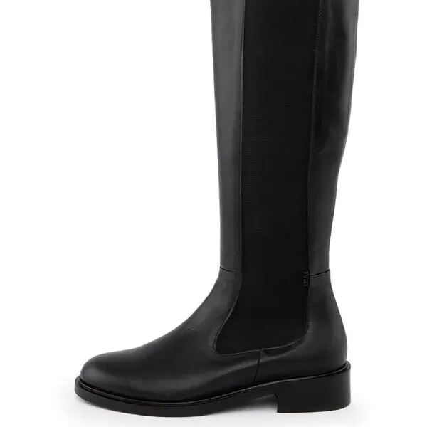 ILVI Nitra Leather High Boot - Black