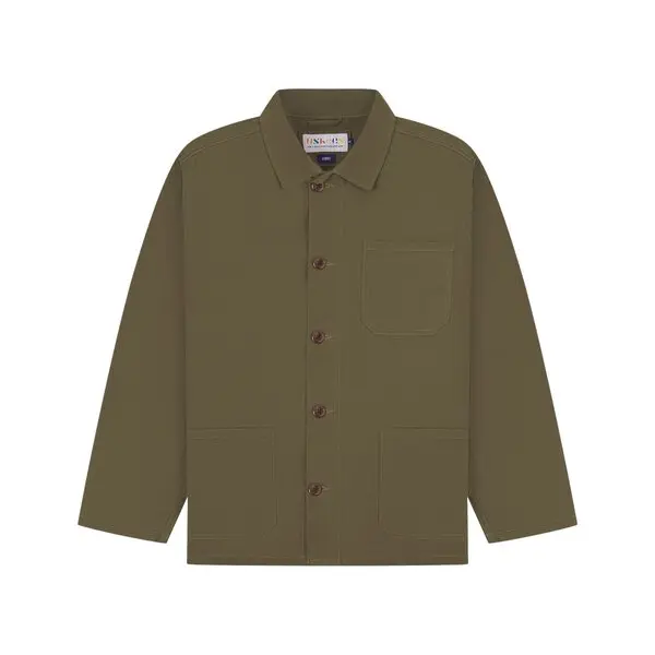 USKEES Overshirt Dark Taupe - Brown