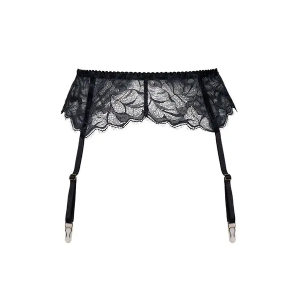 DARILY UNDERWEAR Garter Belt Panther - Black