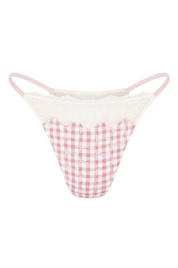 WILD LOVERS LONDON Mirielle Thong - Pink