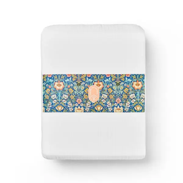 HOUSE OF BENGAL Muslin Duvet Set Double - White