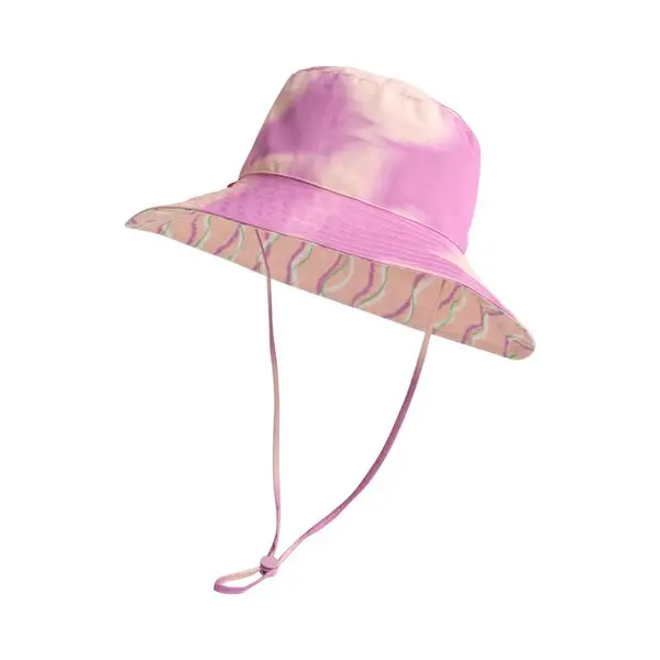 LOST PATTERN Frida X Frida's Dream Cotton Reversible Sun Hat - Pink