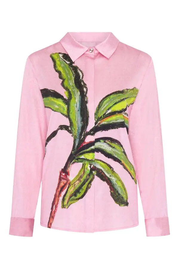 JESSICA RUSSELL FLINT Classic Shirt Kumulau - Pink